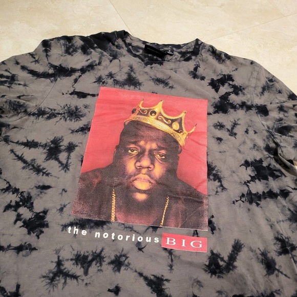 The Notorious B.I.G. | Shirts | Vtg Y2k Notorious Big Size M Medium Tie ...